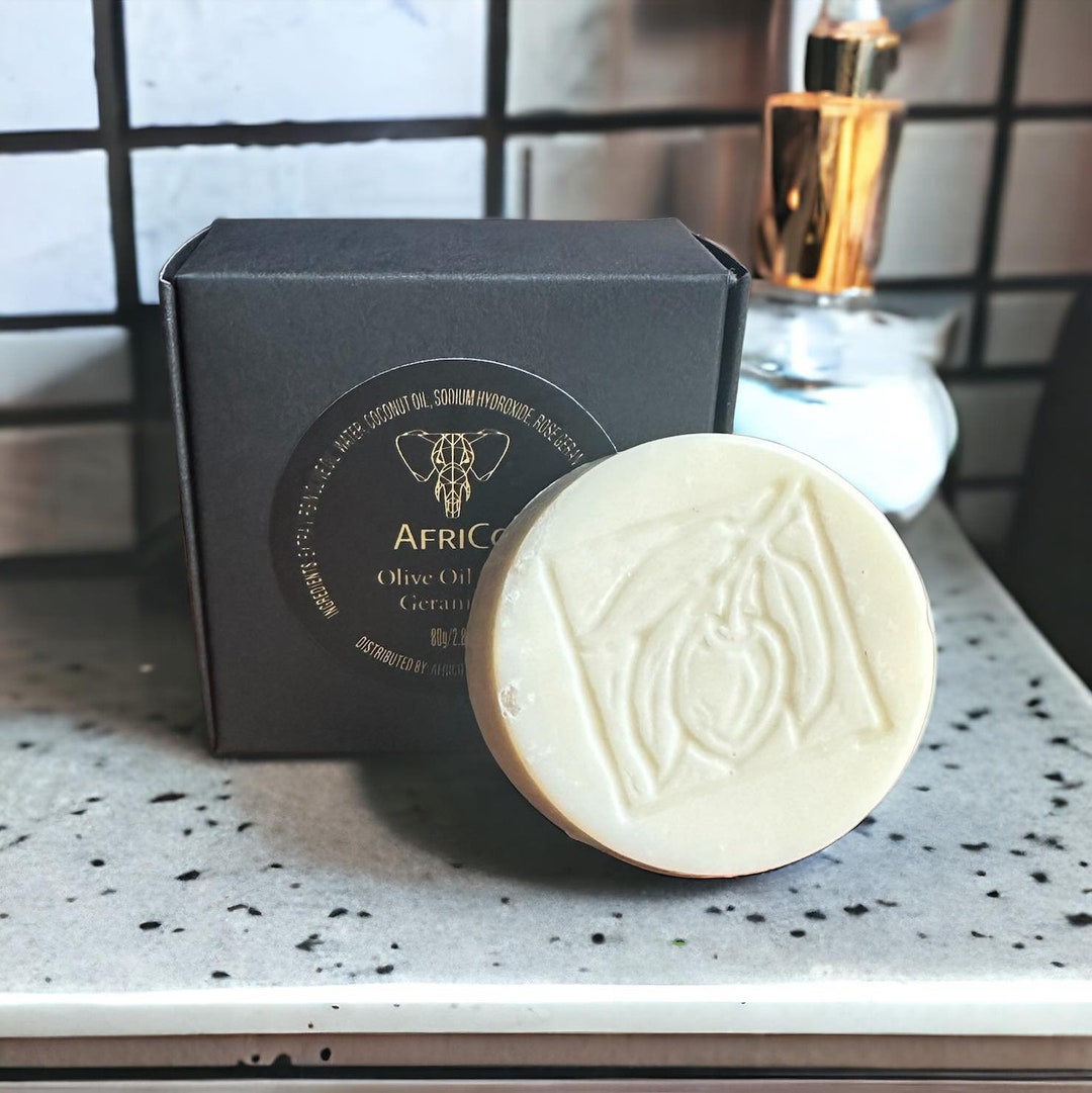 Geranium Natural Olive Oil Moisturizing Soap Bar - Etsy