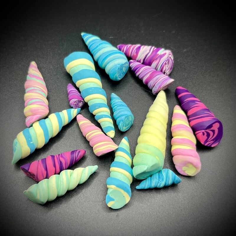 Polymer Clay Horns - Etsy