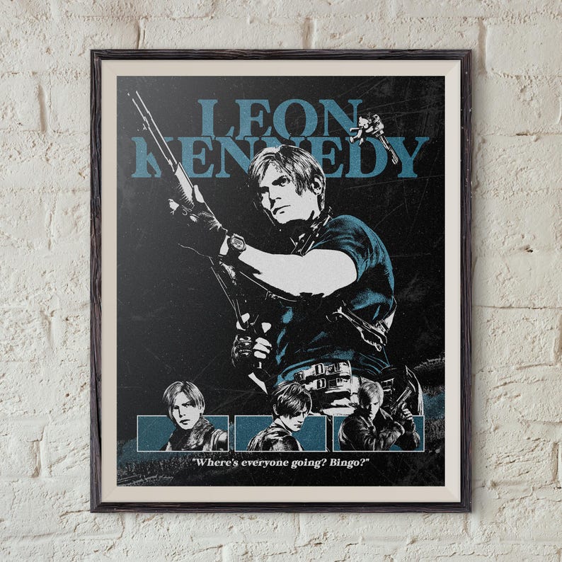 Ada Wong and Leon Kennedy Posters | Print - Etsy
