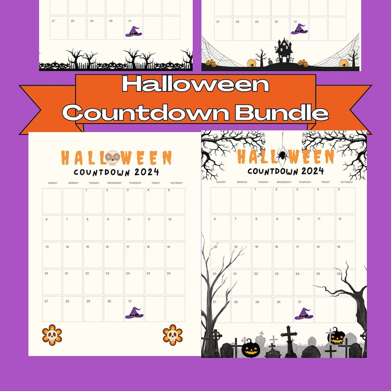 Halloween Countdown - Etsy