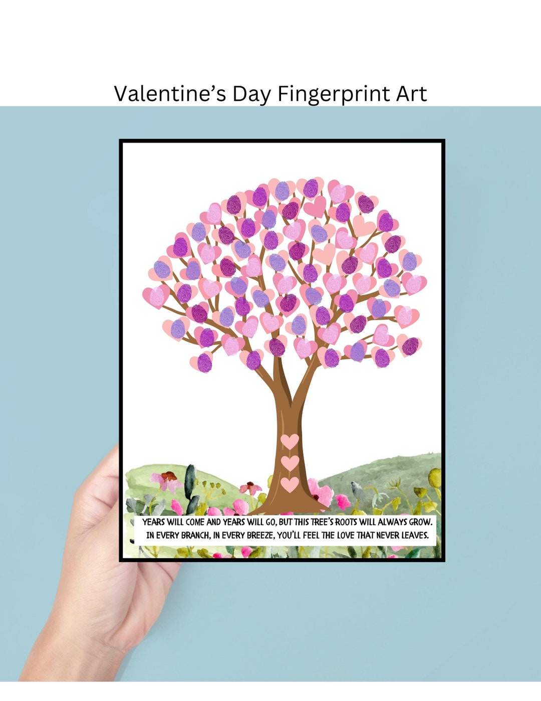 Mother's Day Handprint Craft, Fingerprint Craft, Handprint Craft ...