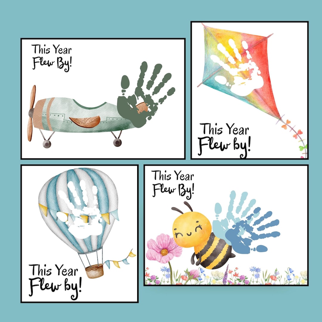 Last Day of School Handprint Craft Activity, This Year Flew by ...