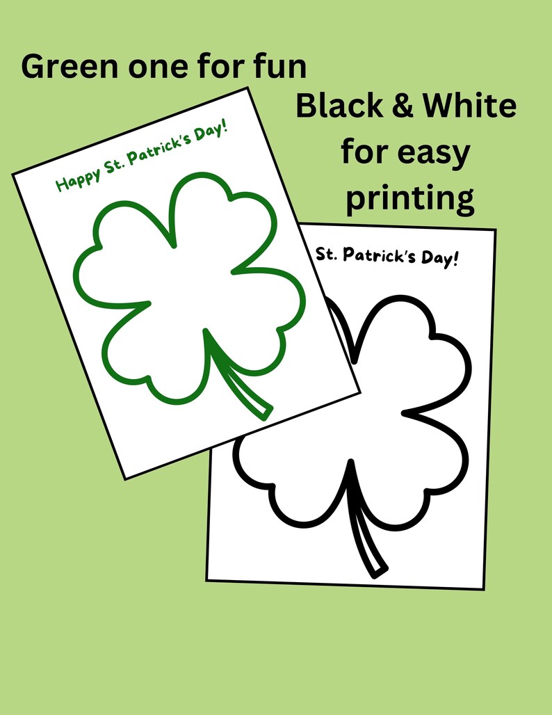 St Patricks Day Shamrock Torn Paper Activity Craft, Toddler Preschool ...