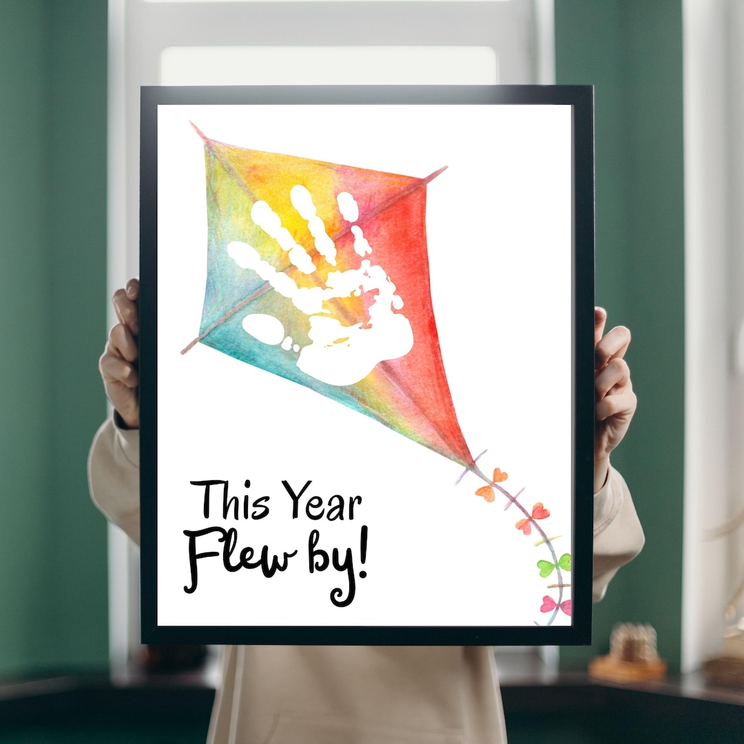 Last Day of School Handprint Craft Activity, This Year Flew by ...