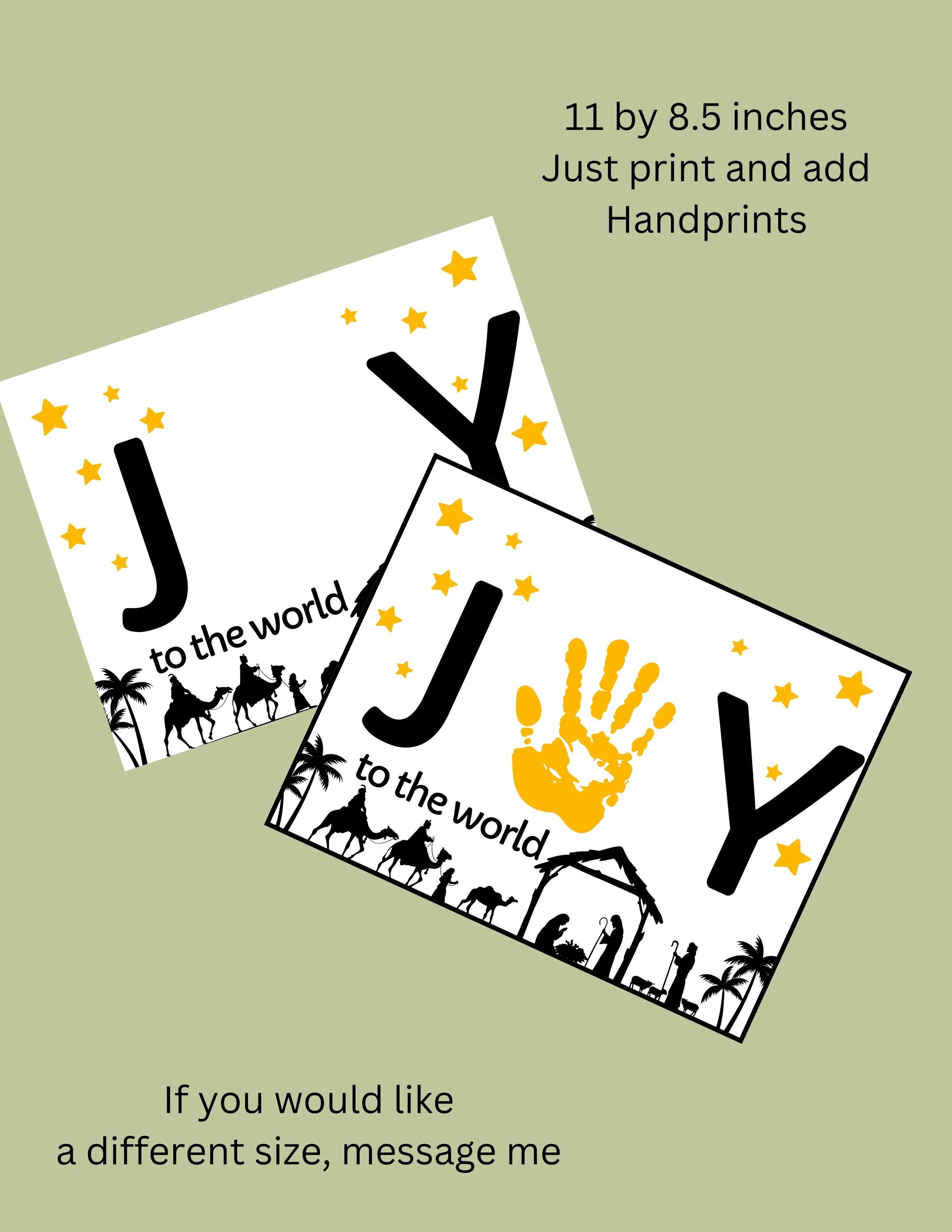 Sunday School Handprint Art Bundle, Christian Craft Babies Toddlers ...