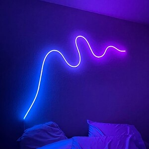 Multicolor RGBIC Neon Strip Lights - LED Strip Light - Color Changing ...