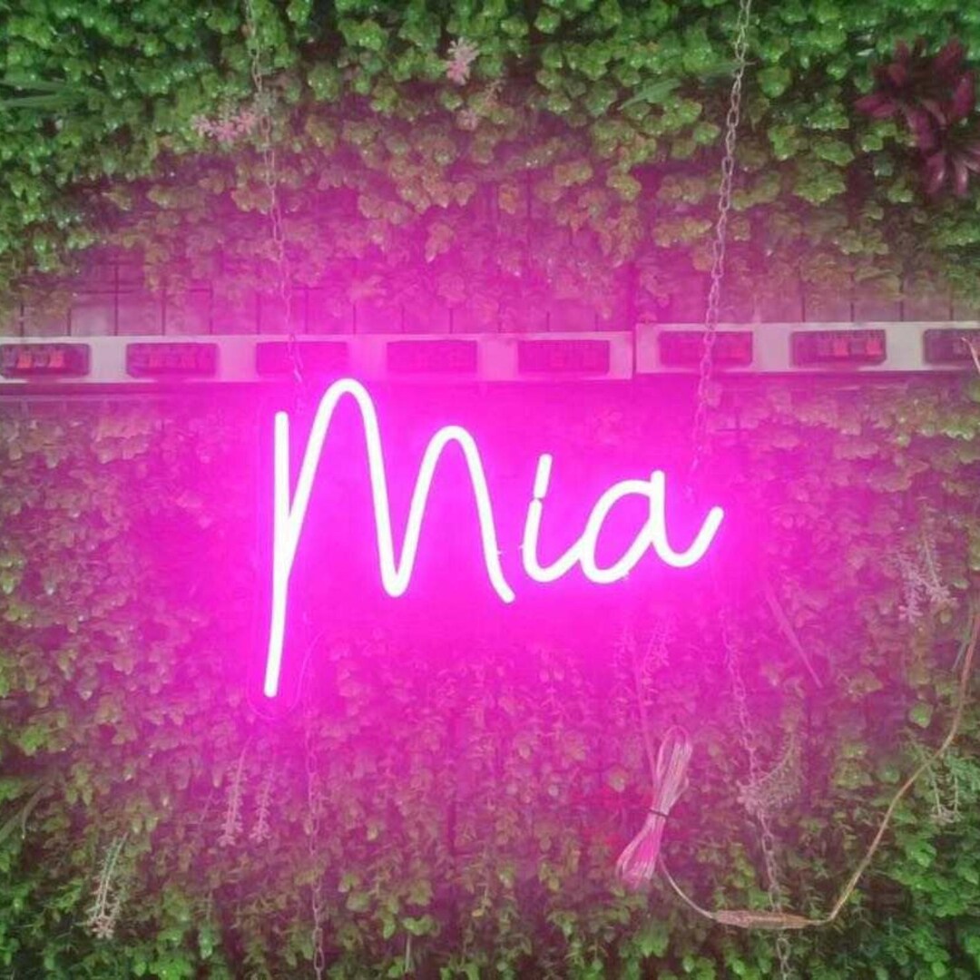 Custom Neon Sign - Name Neon Sign - Personalized Neon Sign - LED Neon ...