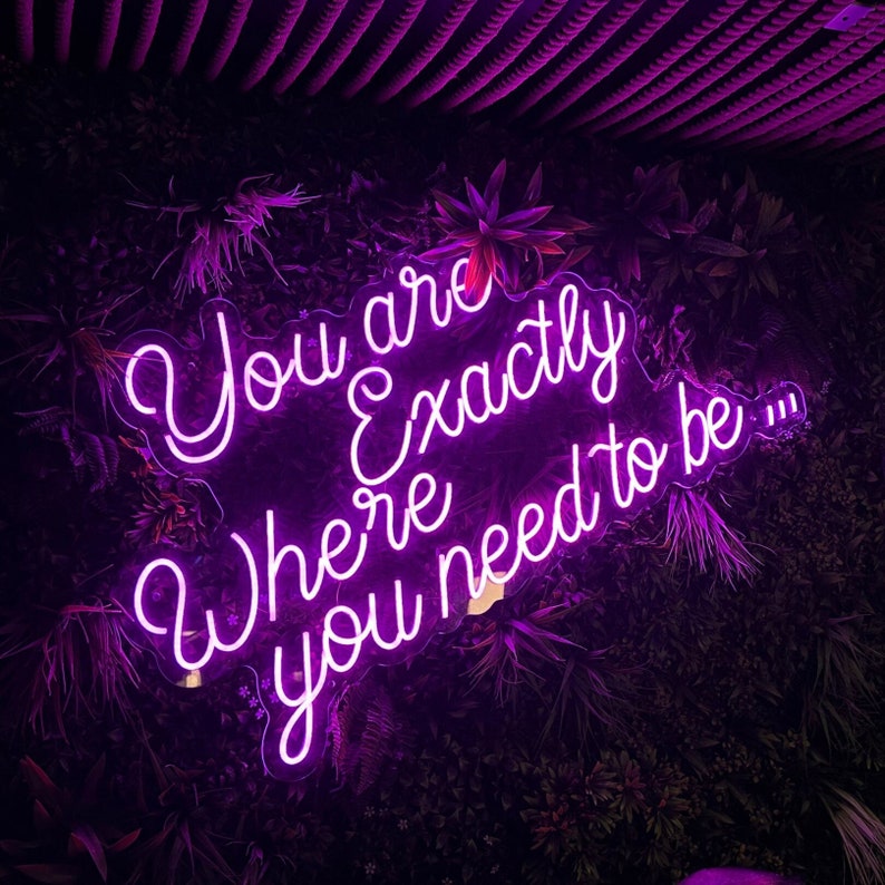 Inspirational Neon Sign Motivational Neon Sign Quote Neon Sign Custom ...