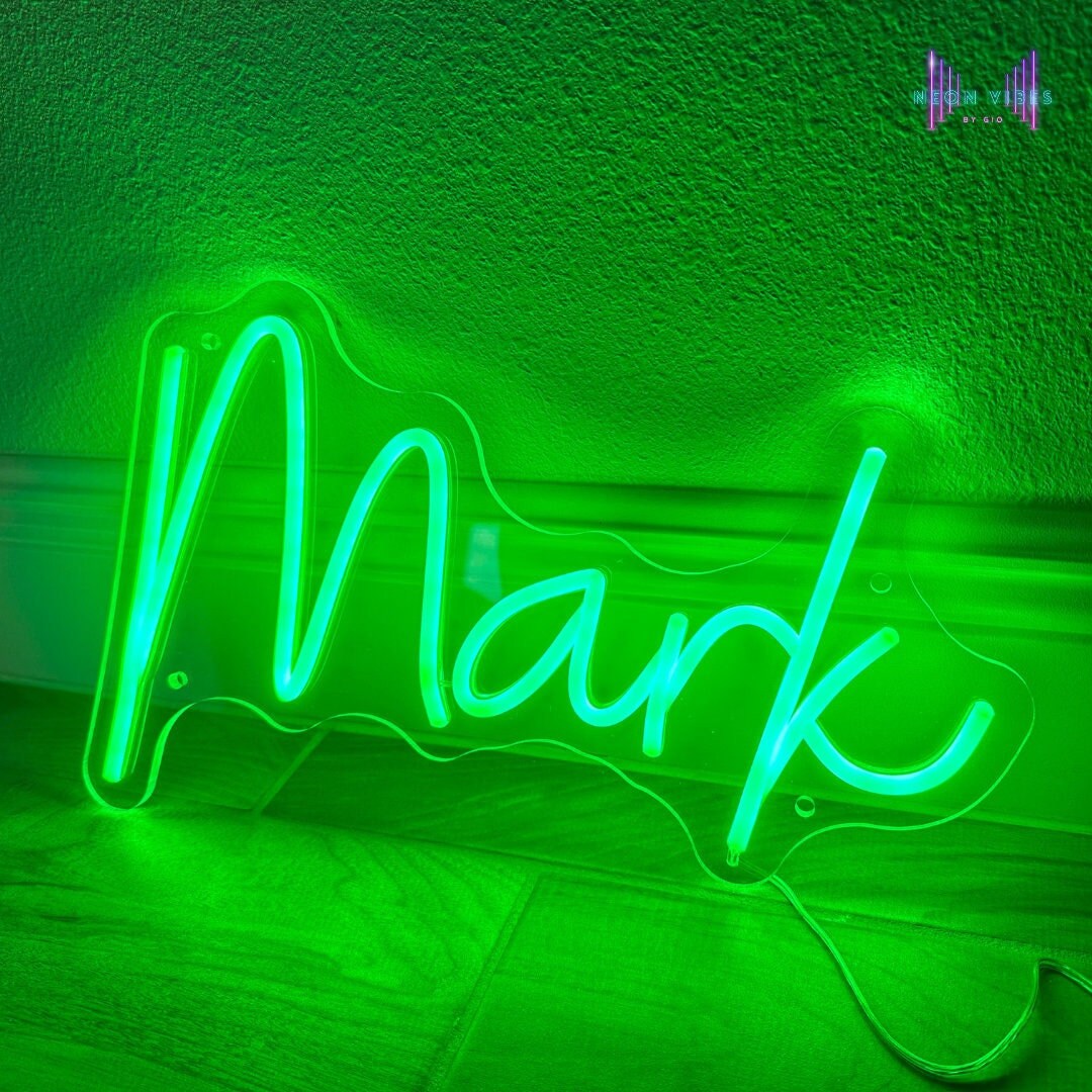 Custom Neon Sign - Name Neon Sign - Personalized Neon Sign - LED Neon ...