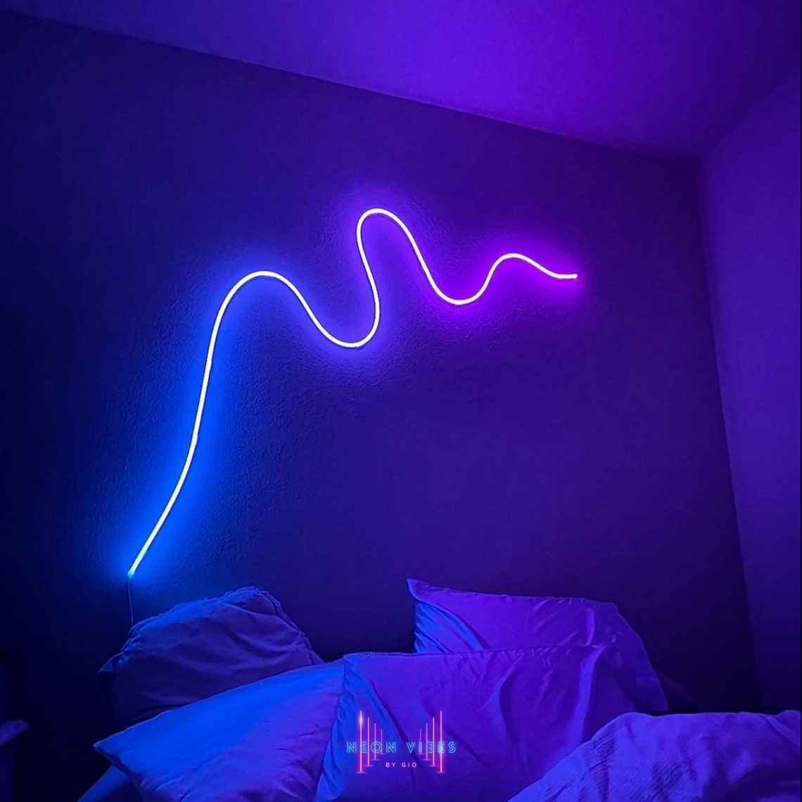 Multicolor RGBIC Neon Strip Lights - LED Strip Light - Color Changing ...