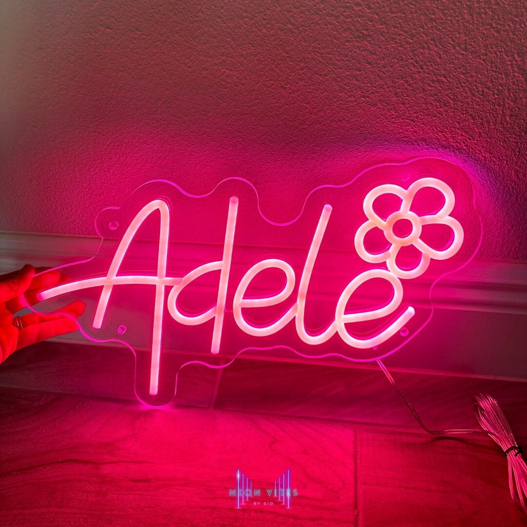 Custom Neon Sign Personalized Name Neon Sign Name Neon Sign Wall Decor ...