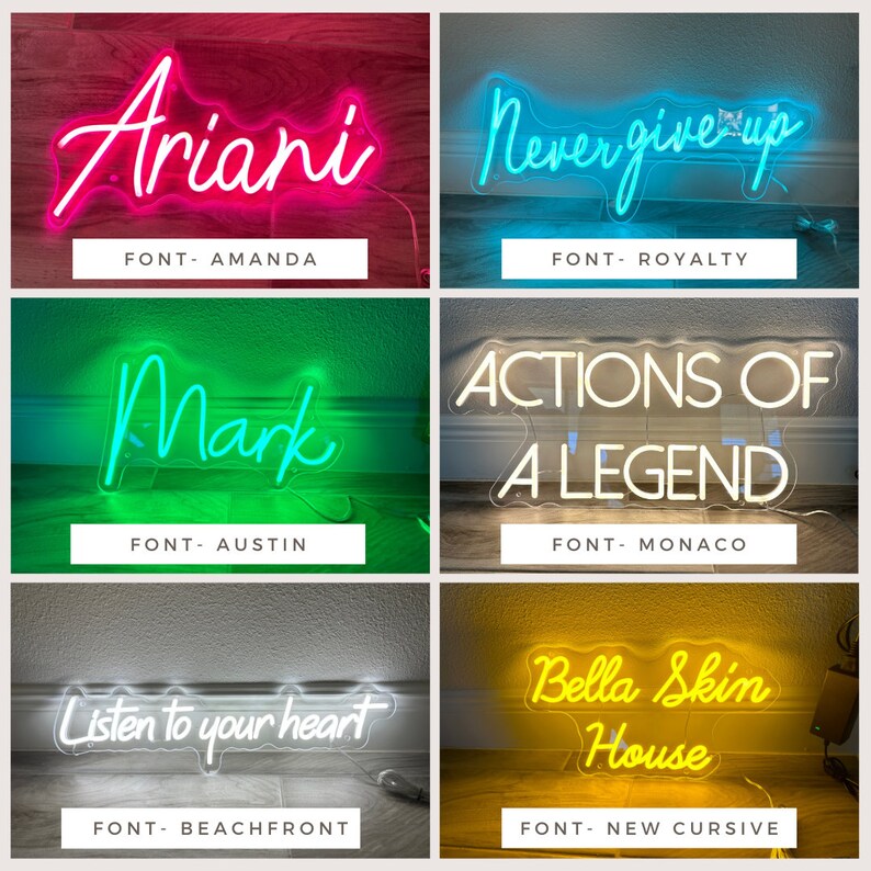 Inspirational Neon Sign Motivational Neon Sign Quote Neon Sign Custom ...