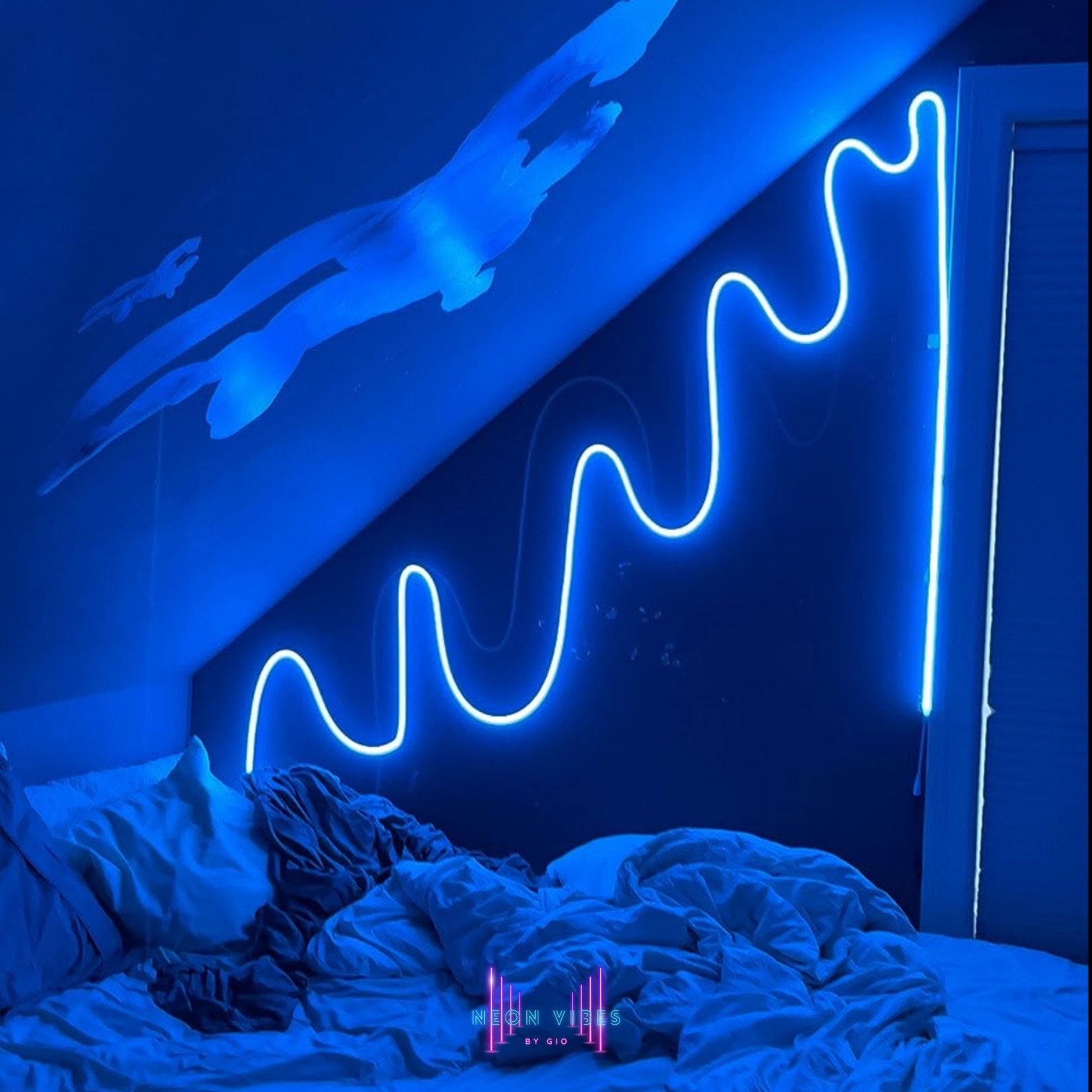 Multicolor RGBIC Neon Strip Lights LED Strip Light Color - Etsy