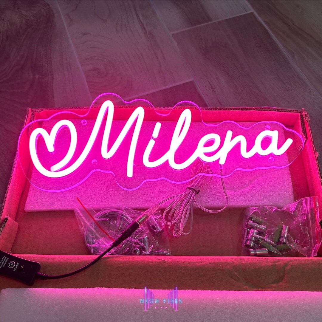 Custom Neon Sign Personalized Name Neon Sign Name Neon - Etsy