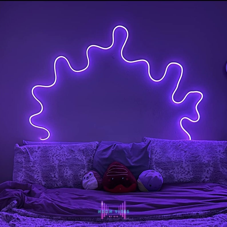 Neon Strip Lights - LED Strip Light for Home Decor - Single Color LED ...