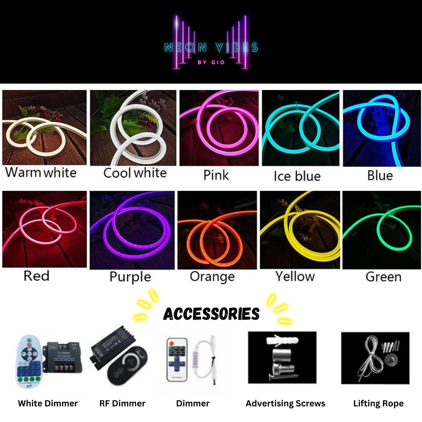 Custom Neon Sign Personalized Name Neon Sign Name Neon Sign Wall Decor ...