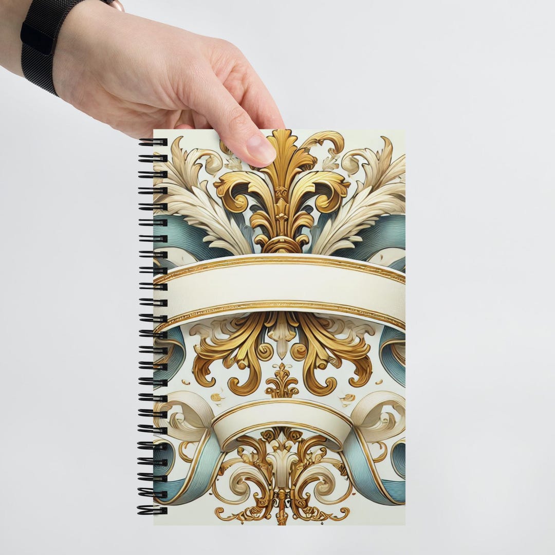 Victorian Spiral Notebook - Etsy