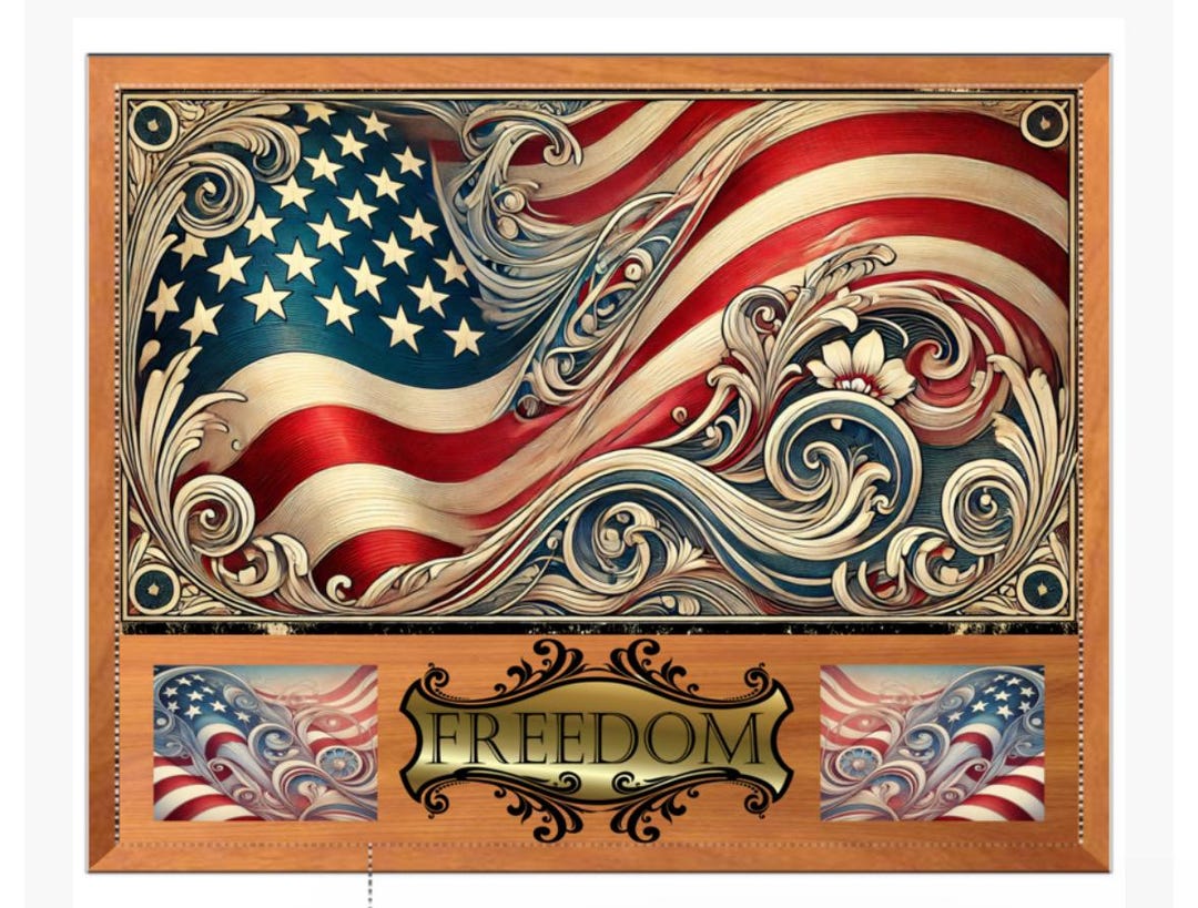 American Flag Jigsaw Puzzle - Etsy