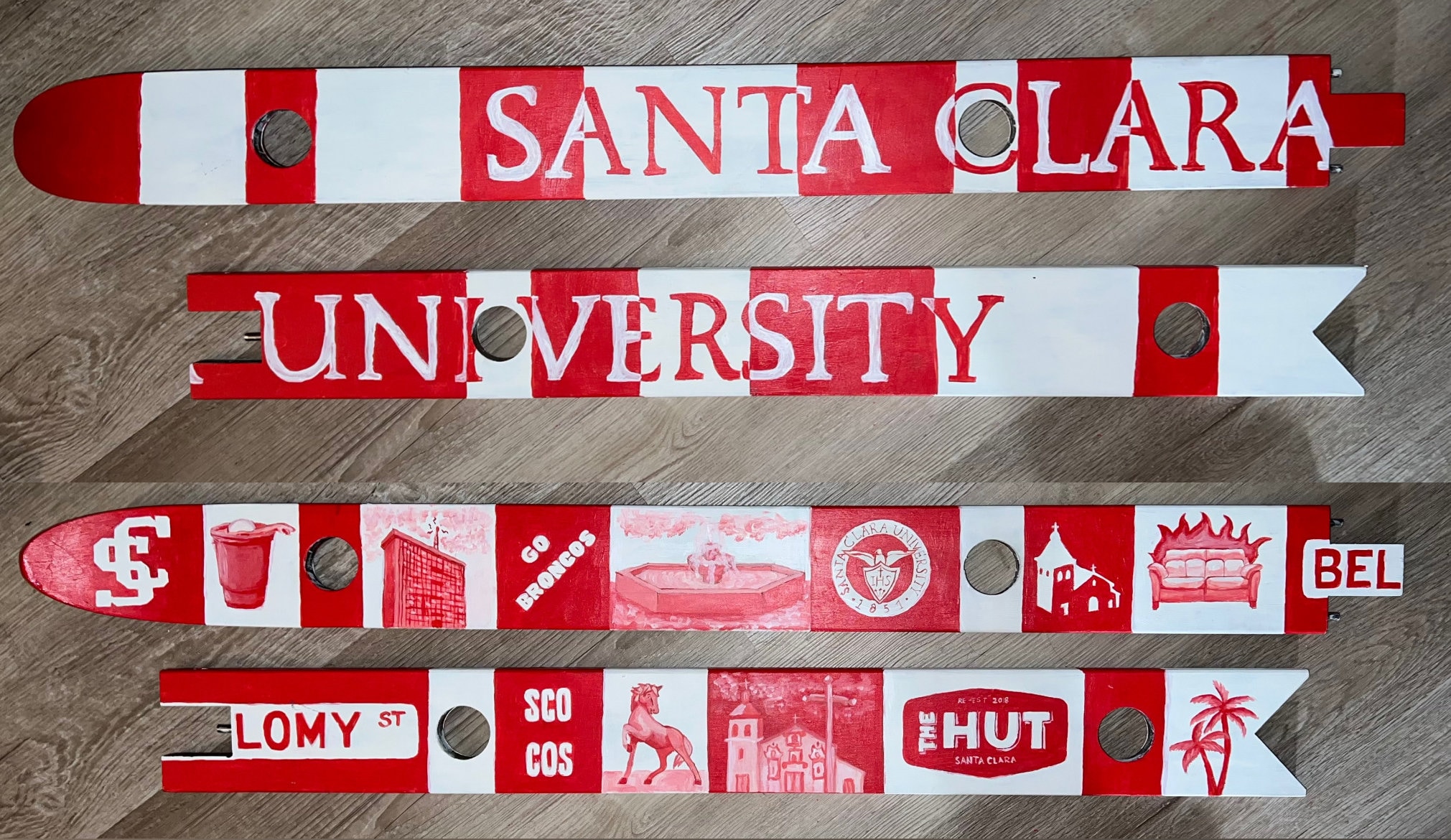 Custom Hand Painted Shotski - Etsy