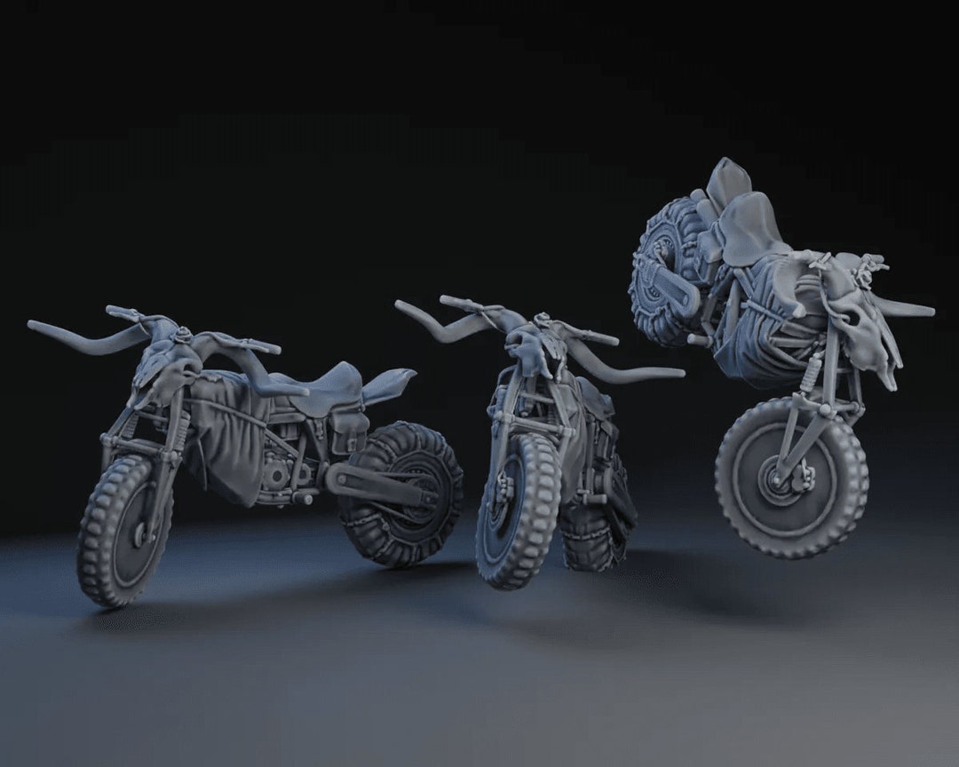 Cool Motorcycle Figure Fan Art Stl 3d Printing File - Etsy Australia