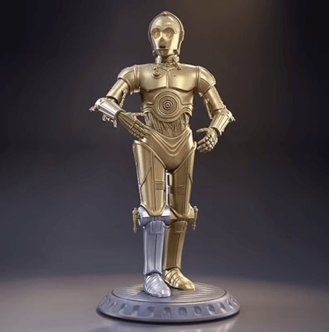 Star Wars C3po High Quality STL 3D Digital Printing - Etsy