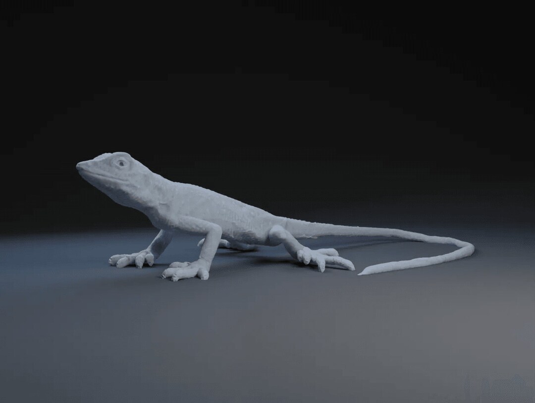 Cool Lizard Figure Fan Art Stl 3d Printing File - Etsy