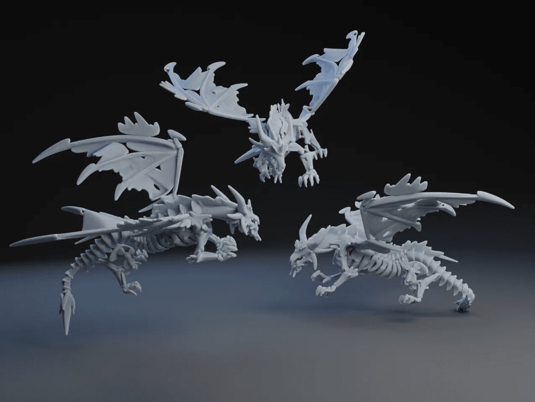 Cool Dragon Monster Figure Fan Art Stl 3d Printing File - Etsy