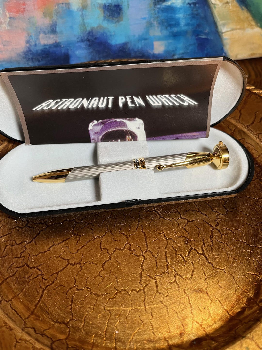 Very Rare Pen a Time® Zero Gravity Pen Watch in Original Case and Box ...