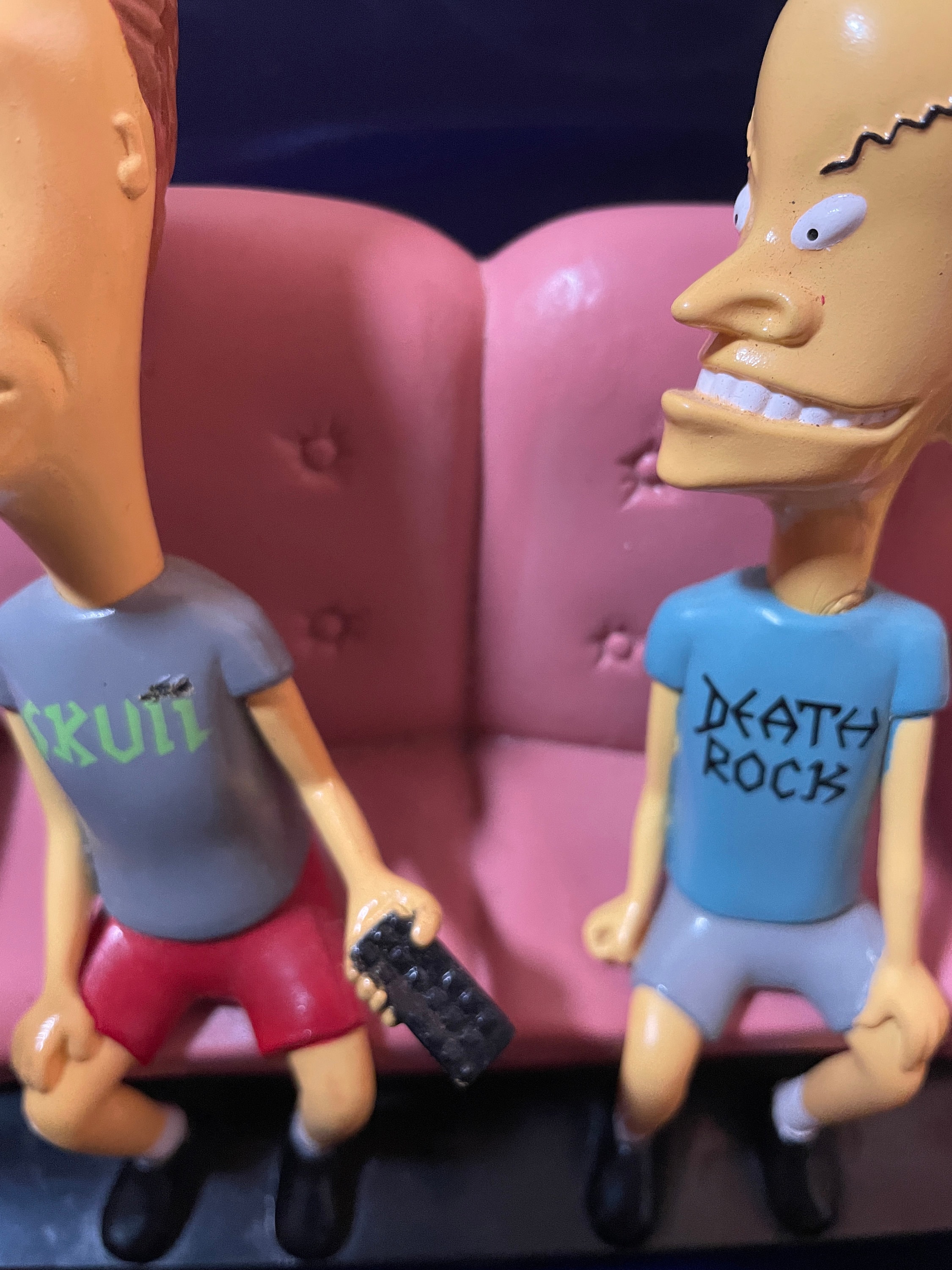1995 Beavis and Butthead Talking Figurines on a Sofa - Etsy