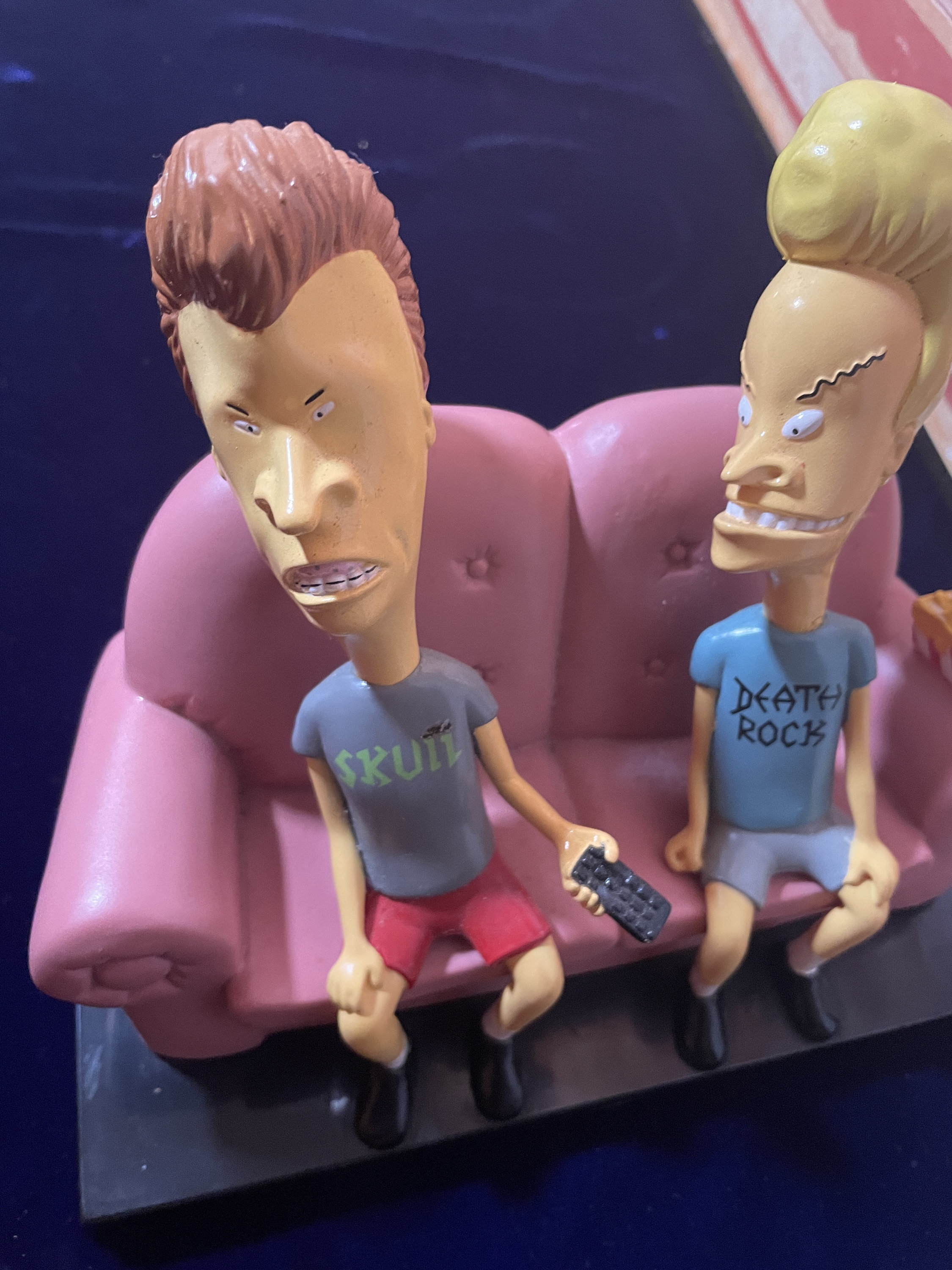 1995 Beavis and Butthead Talking Figurines on a Sofa - Etsy