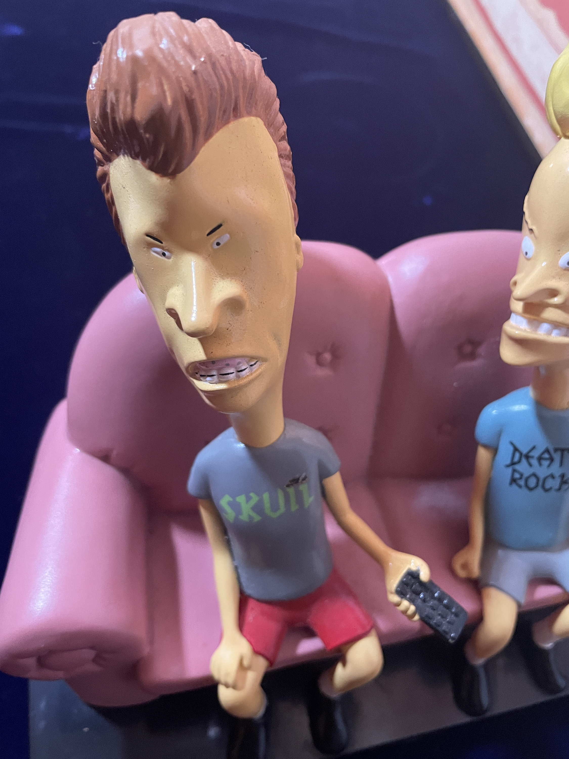 1995 Beavis and Butthead Talking Figurines on a Sofa - Etsy