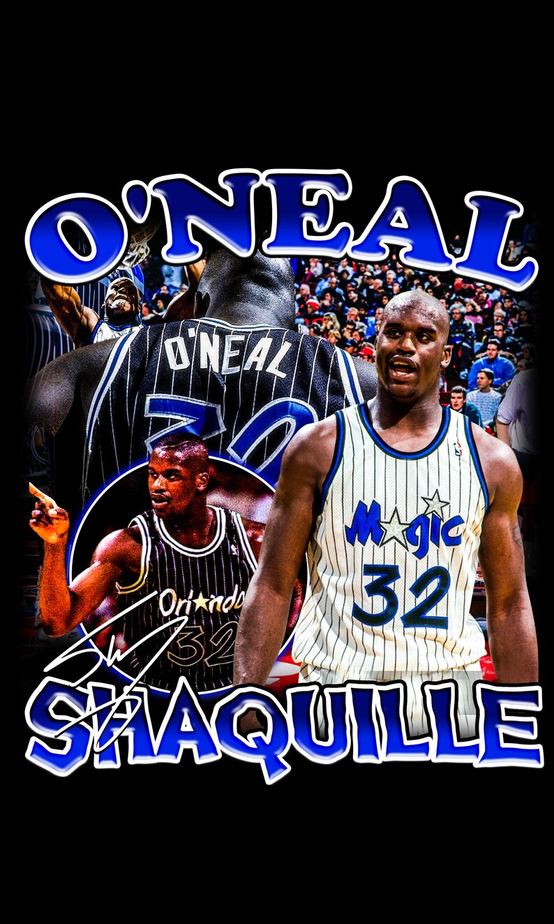 Shaquille O'neal Png Digital Download - Etsy