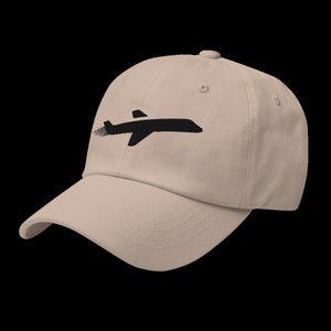 Plane Logo Embroidered Hat for Pilots and Aviation Enthusiasts One-size ...