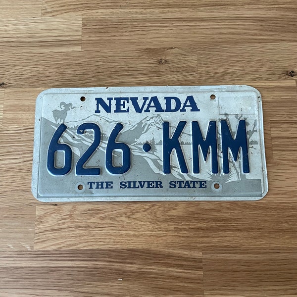 Nevada Vintage License Plates - Etsy