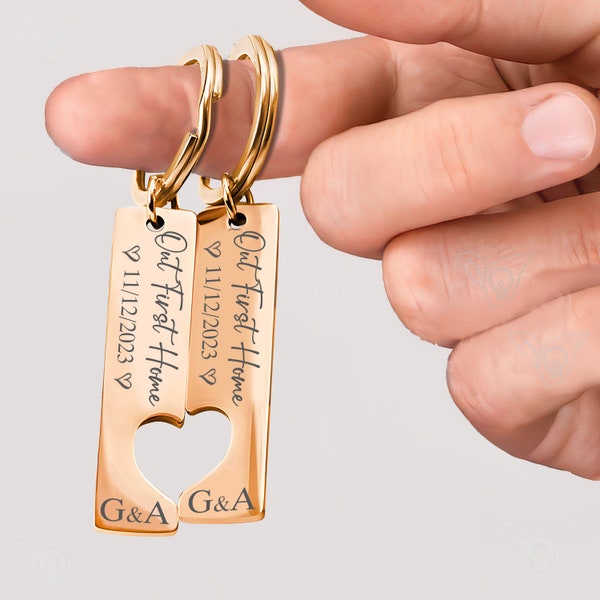 Couple Keyring - Etsy