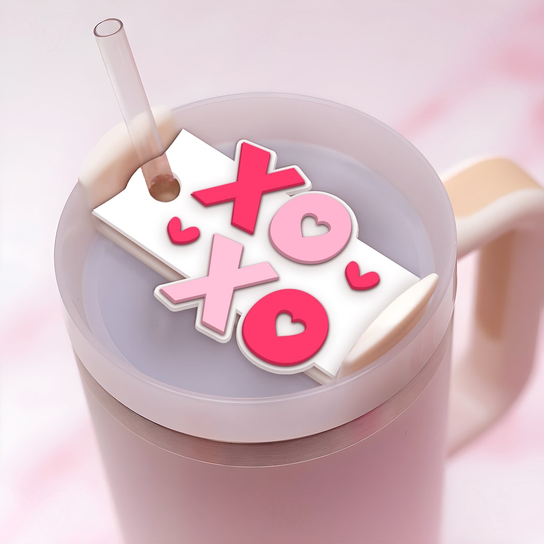 Valentines Day XOXO Name Plate, Custom Heart Name Tag, Valentine's Day ...