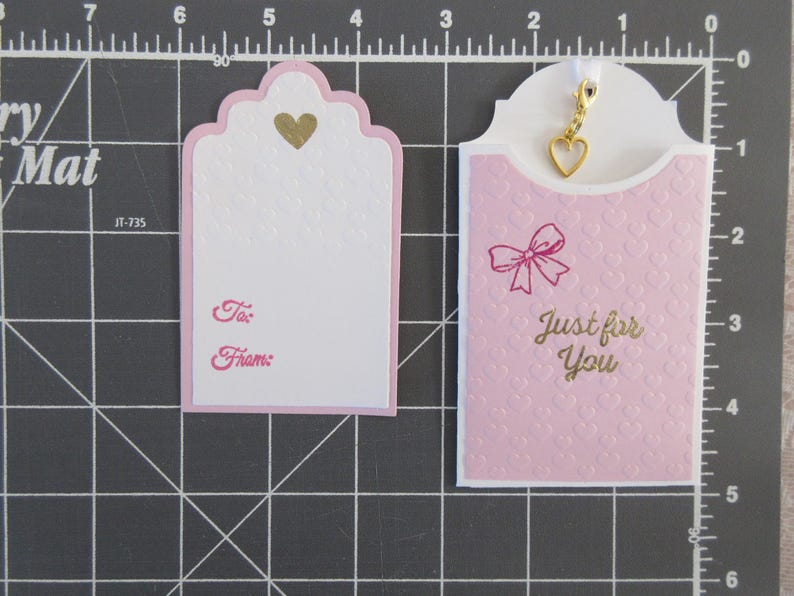 Set of 3 Valentine Gift Card or Money Holders, Made From Card Stock ...