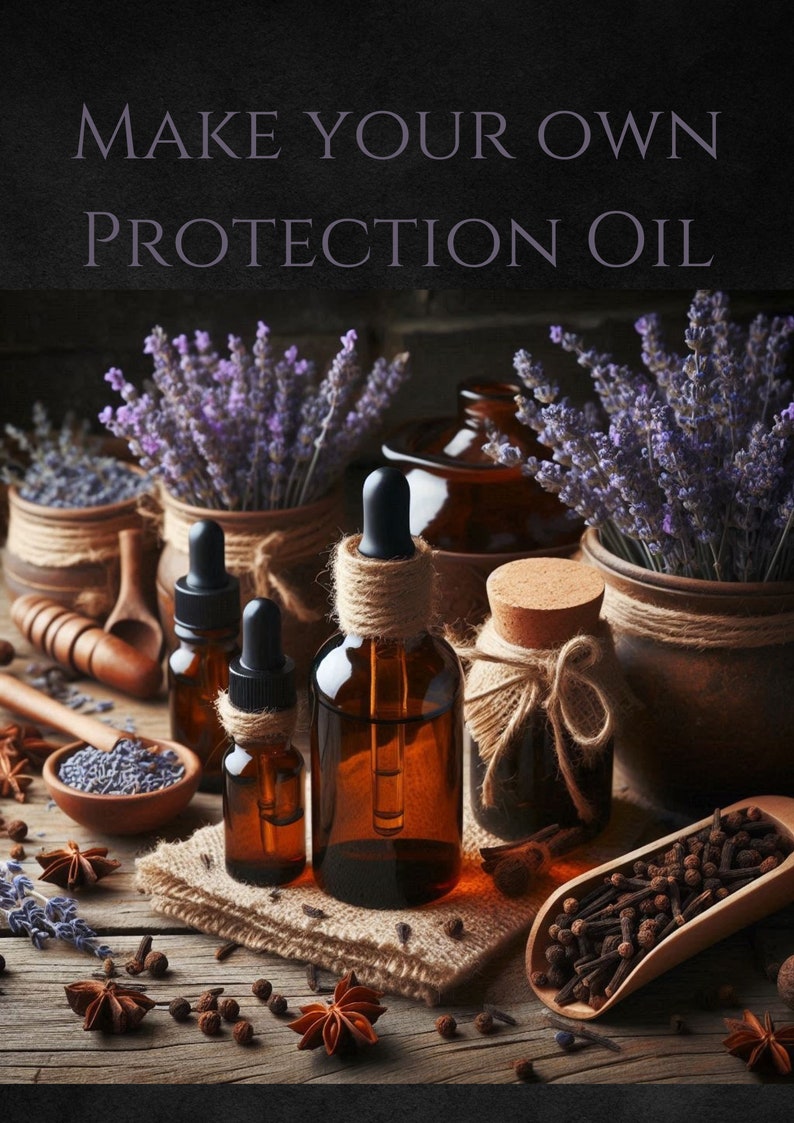 Make Your Own Protection Oil - Etsy