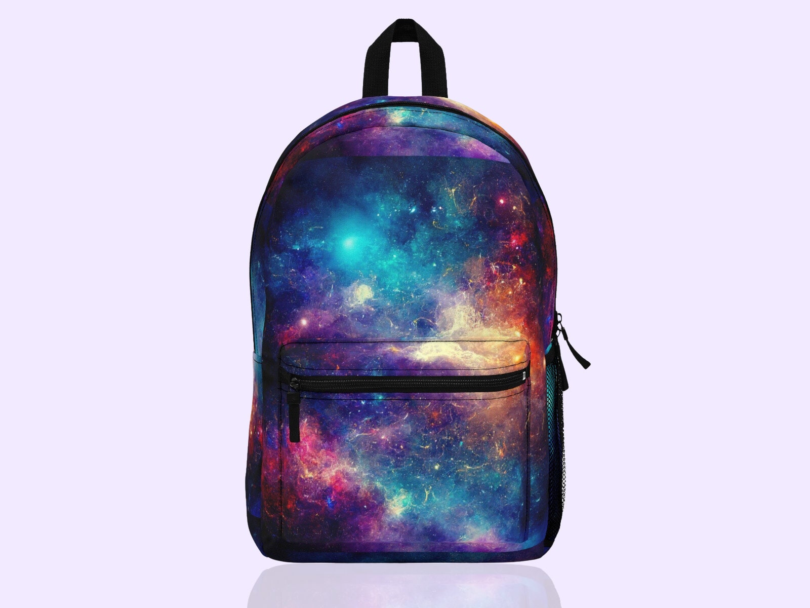 Galaxy Backpack Outer Space Design Backpack for Work School - Etsy