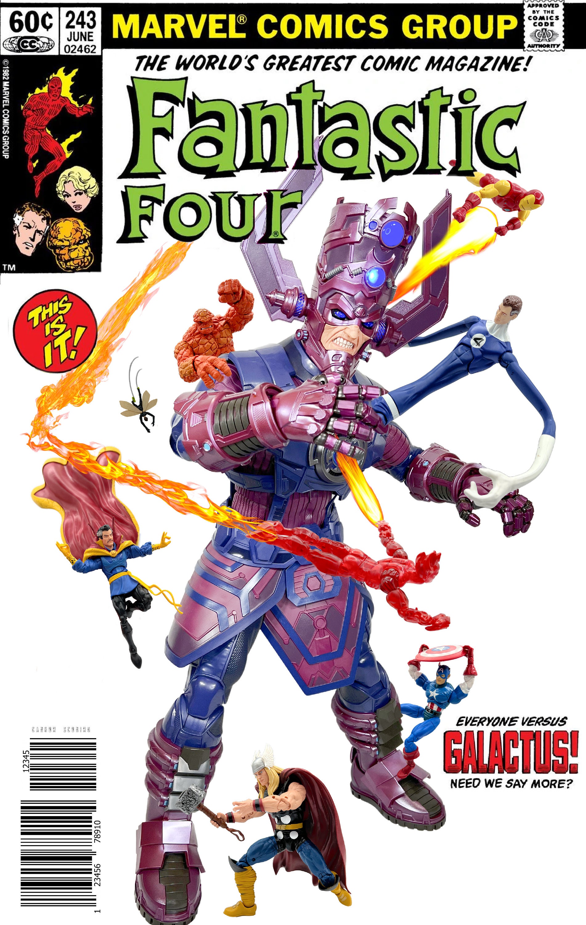 Marvel Heroes Vs Galactus! - Etsy