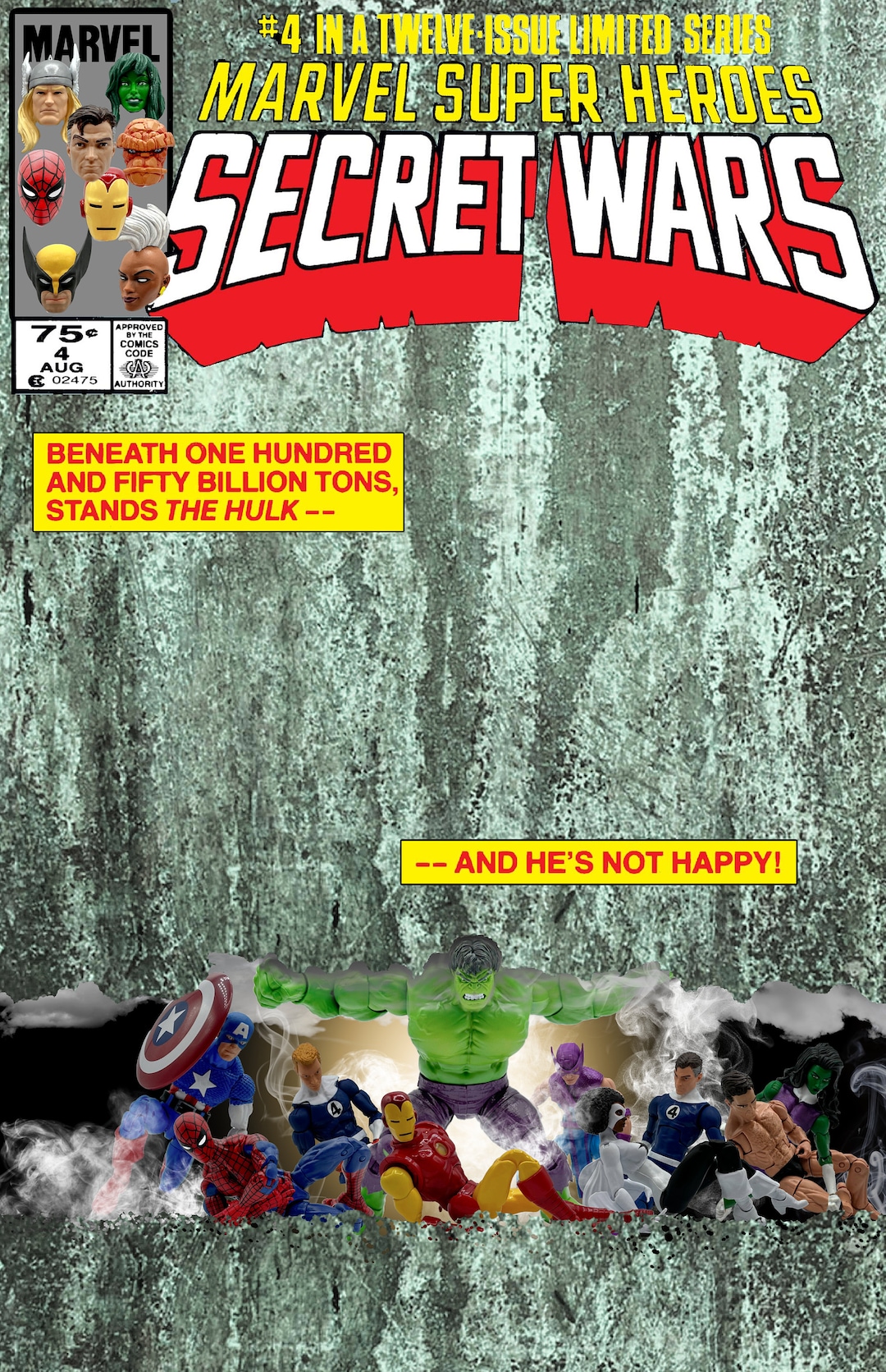 Secret Wars Issue 4 Cover Recreation - Etsy
