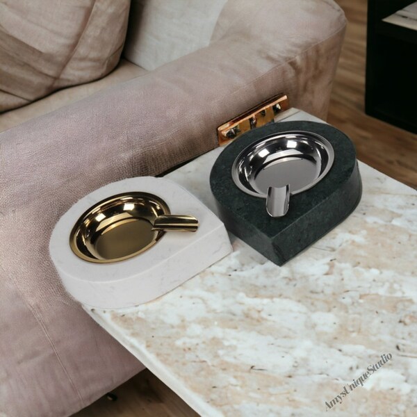 Marble Ash Tray - Etsy