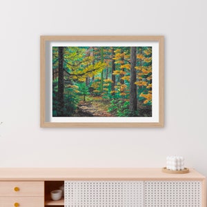 Forest #2 Printable Art/forest Wall Art Printable/tree Art/landscape ...