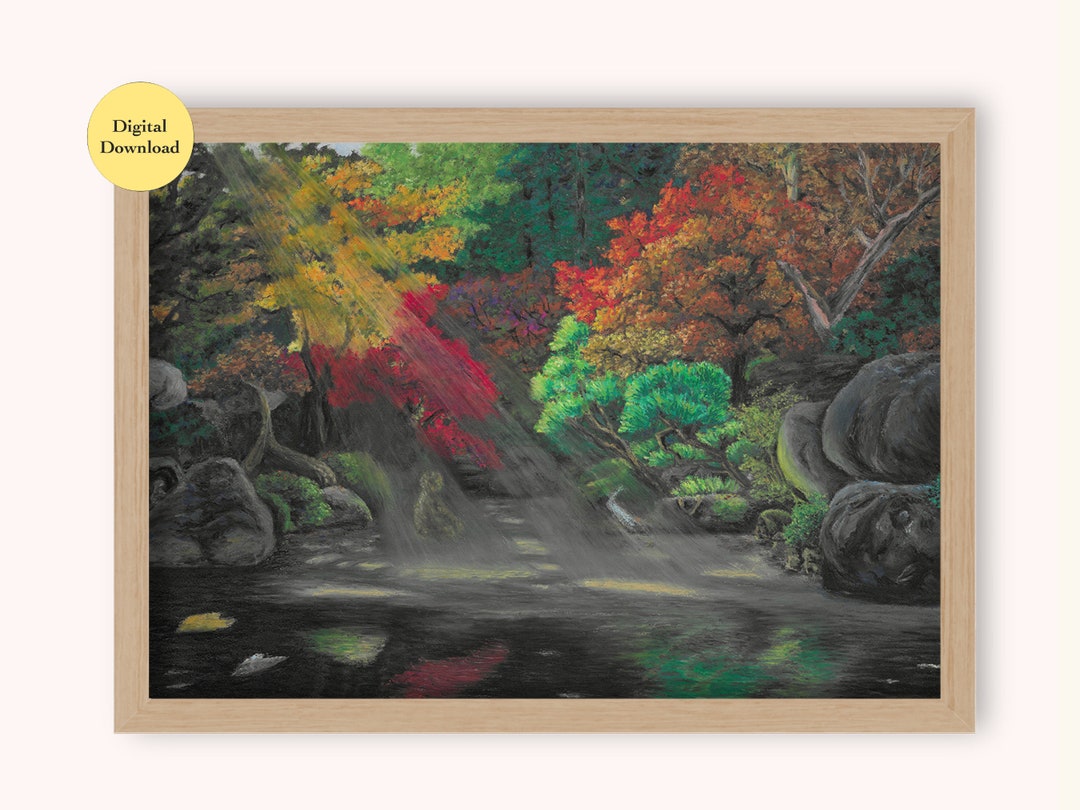 Forest #1 Printable Art/spiritual Wall Art Printable/nature Art/tree ...