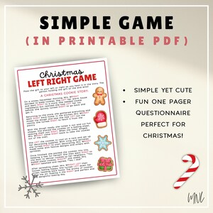 Pass the Present Christmas Party Game Pass the Gift Game, Gift Exchange ...