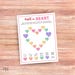 Roll a Heart Game for Valentine Party Game Printable Valentines ...