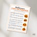 Pass the Pumpkin Halloween Party Game, Left Right Game for Halloween ...