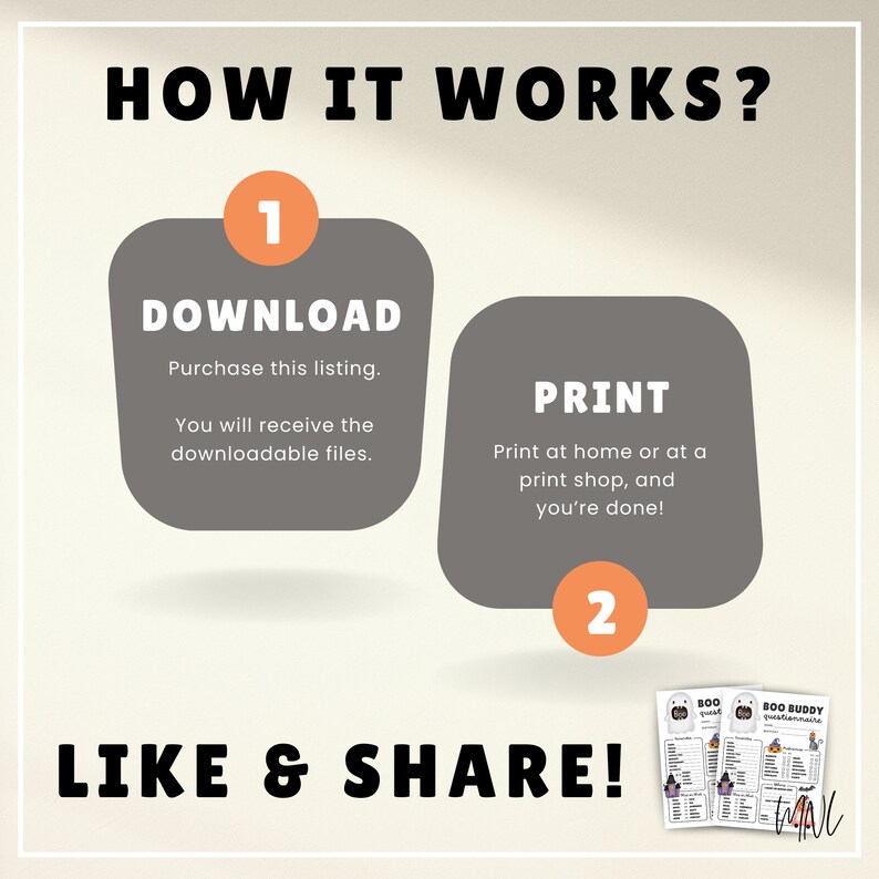 Boo Buddy Questionnaire for Halloween Coworker Questions Staff ...