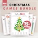 Christmas Game Bundle for Christmas Party Games, Christmas Games ...