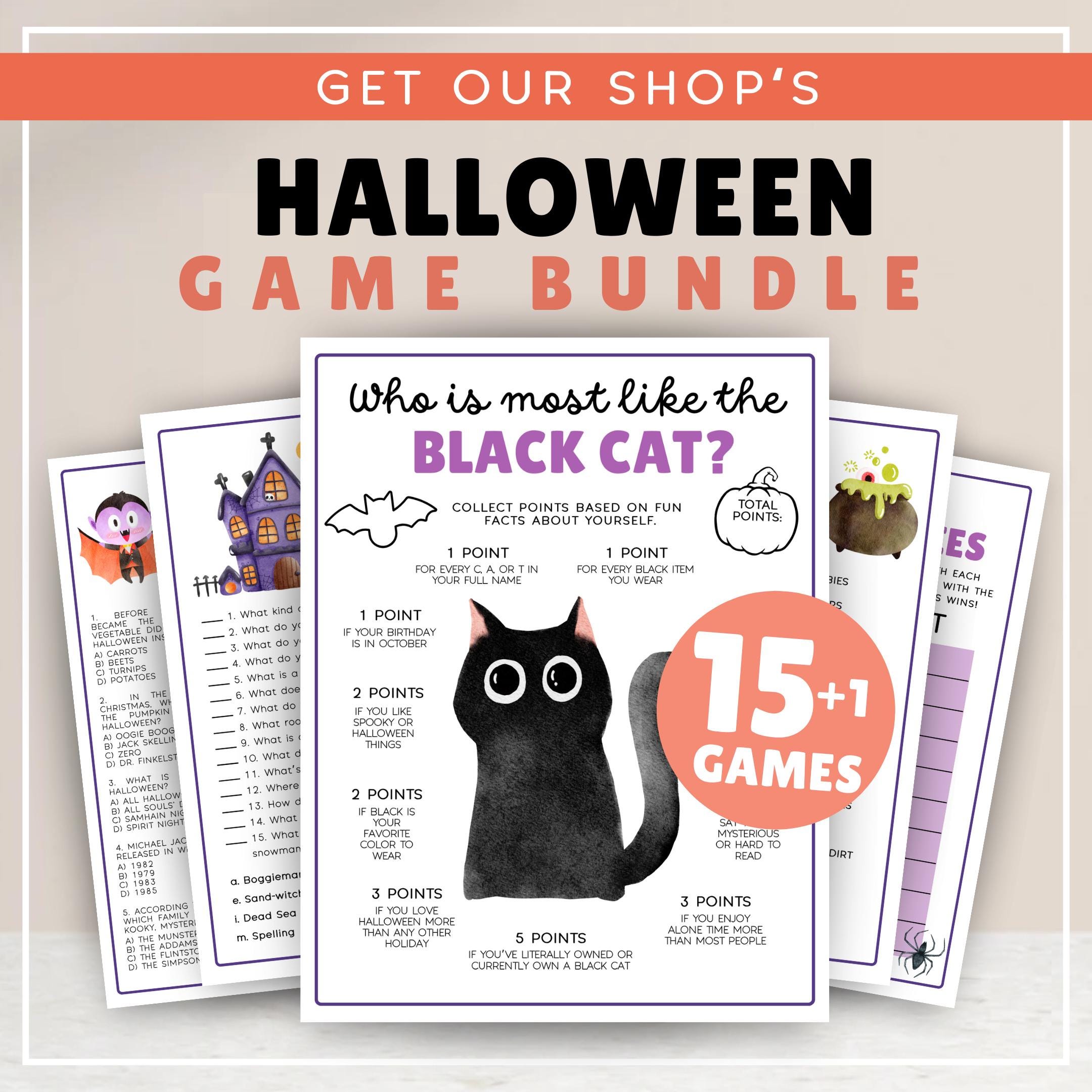 Boo Buddy Questionnaire for Halloween Coworker Questions Staff ...